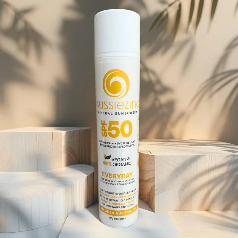 AussieZinc - Everyday SPF50+ Organic Mineral Sunscreen – Shop Neutral